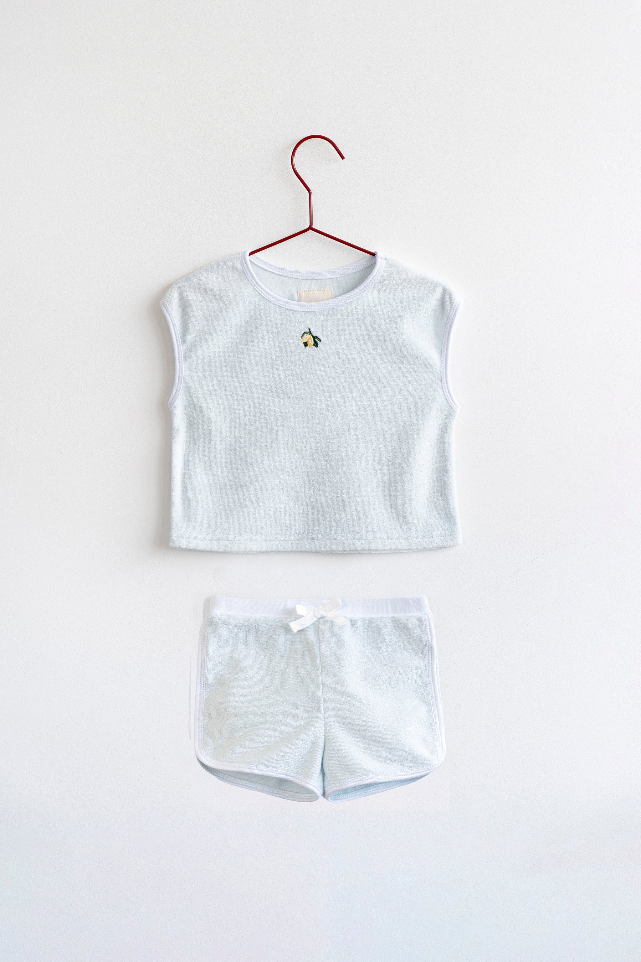 Blue Terry Lemon Track Set